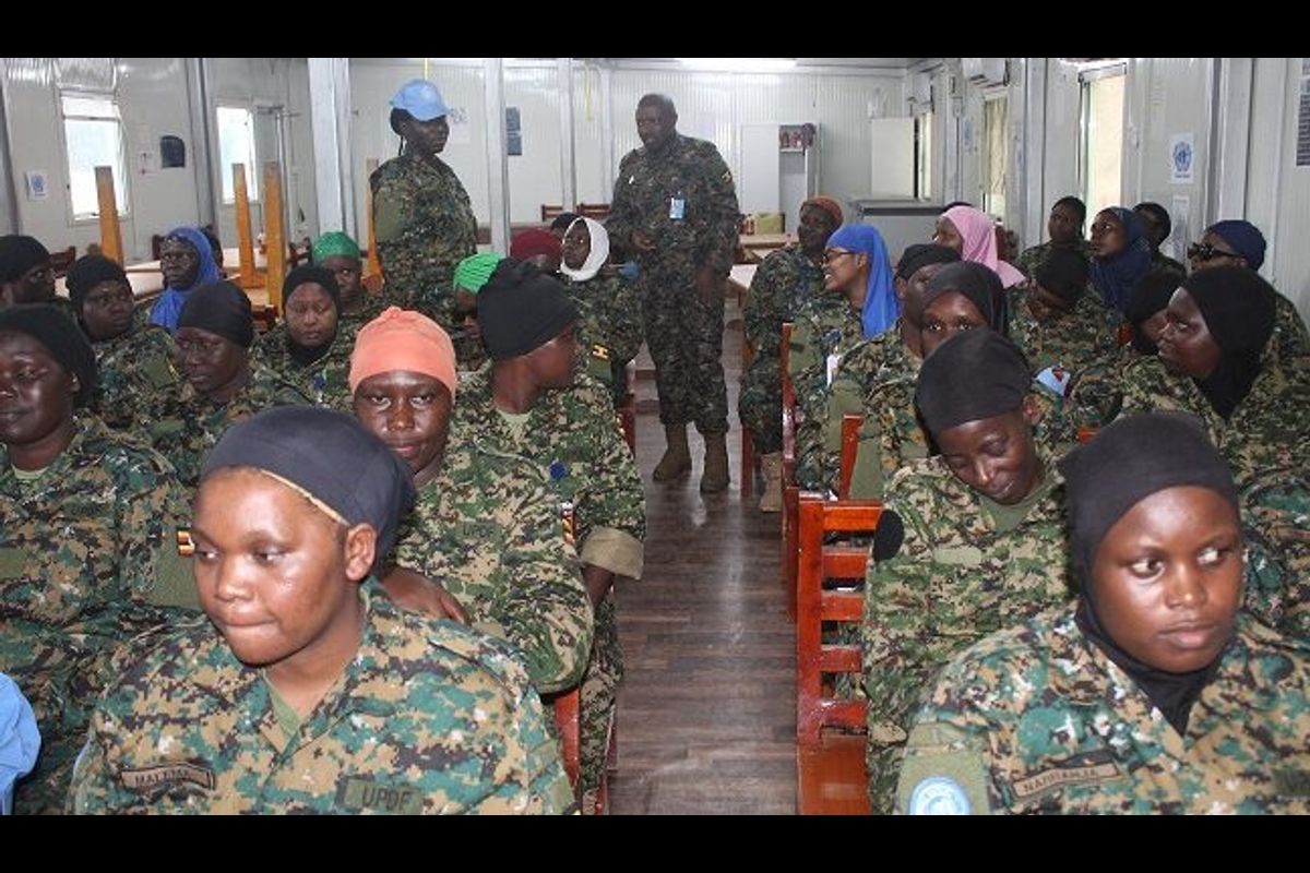 UPDF Women in Somalia Urged to Uphold Discipline and Professionalism ...