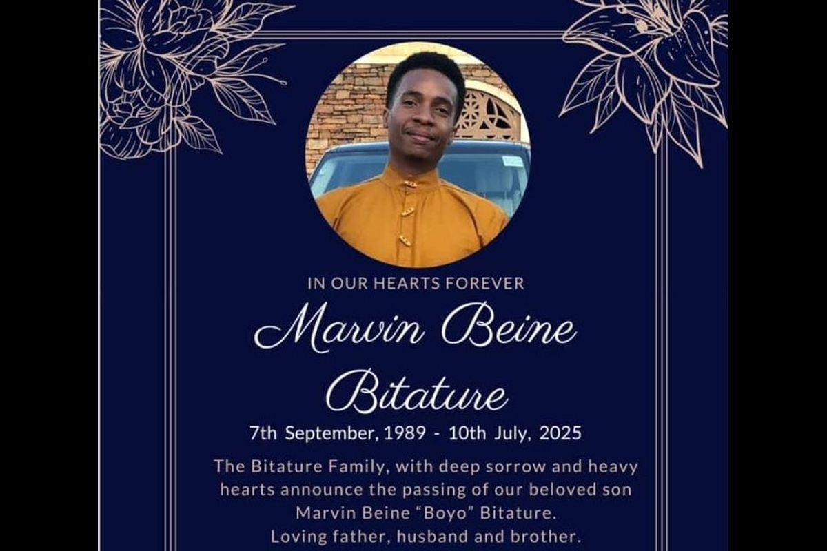 Bitature Family Mourns the Loss of Marvin Beine "Boyo" Bitature, Aged ...