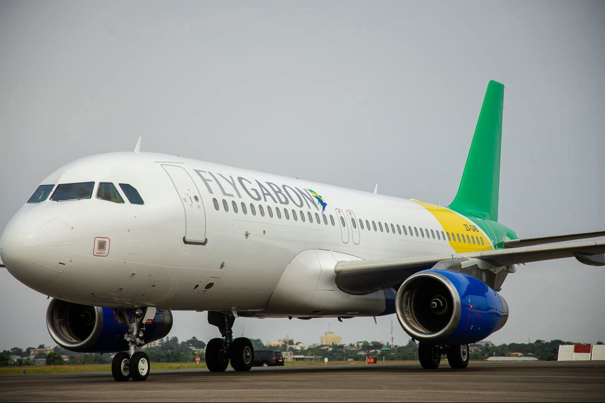 Fly Gabon Expands Fleet with First Airbus A320 as President Nguema ...