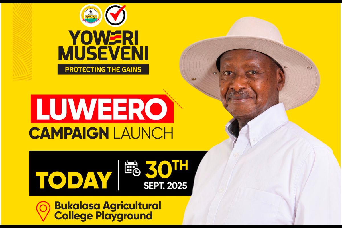 President Museveni Kicks Off 2026 Campaign in Historic Luwero District ...
