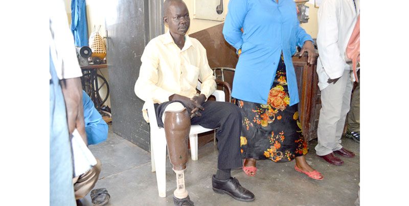 First step on my new limbs | The Sunrise Newspaper